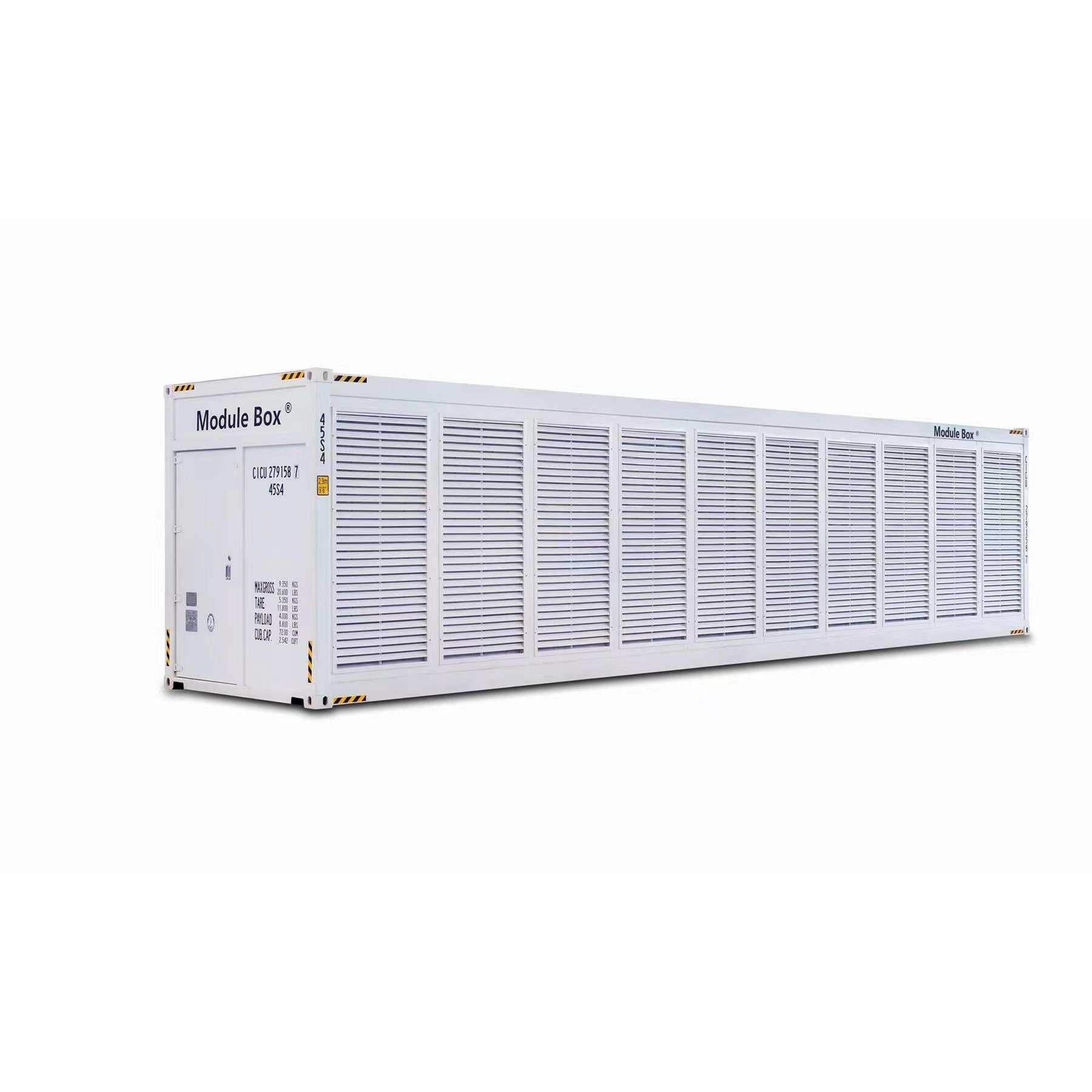 ModuleBox V4 Smart Aircooled Mobile Mining Container 20HC 40HC. Basic ...