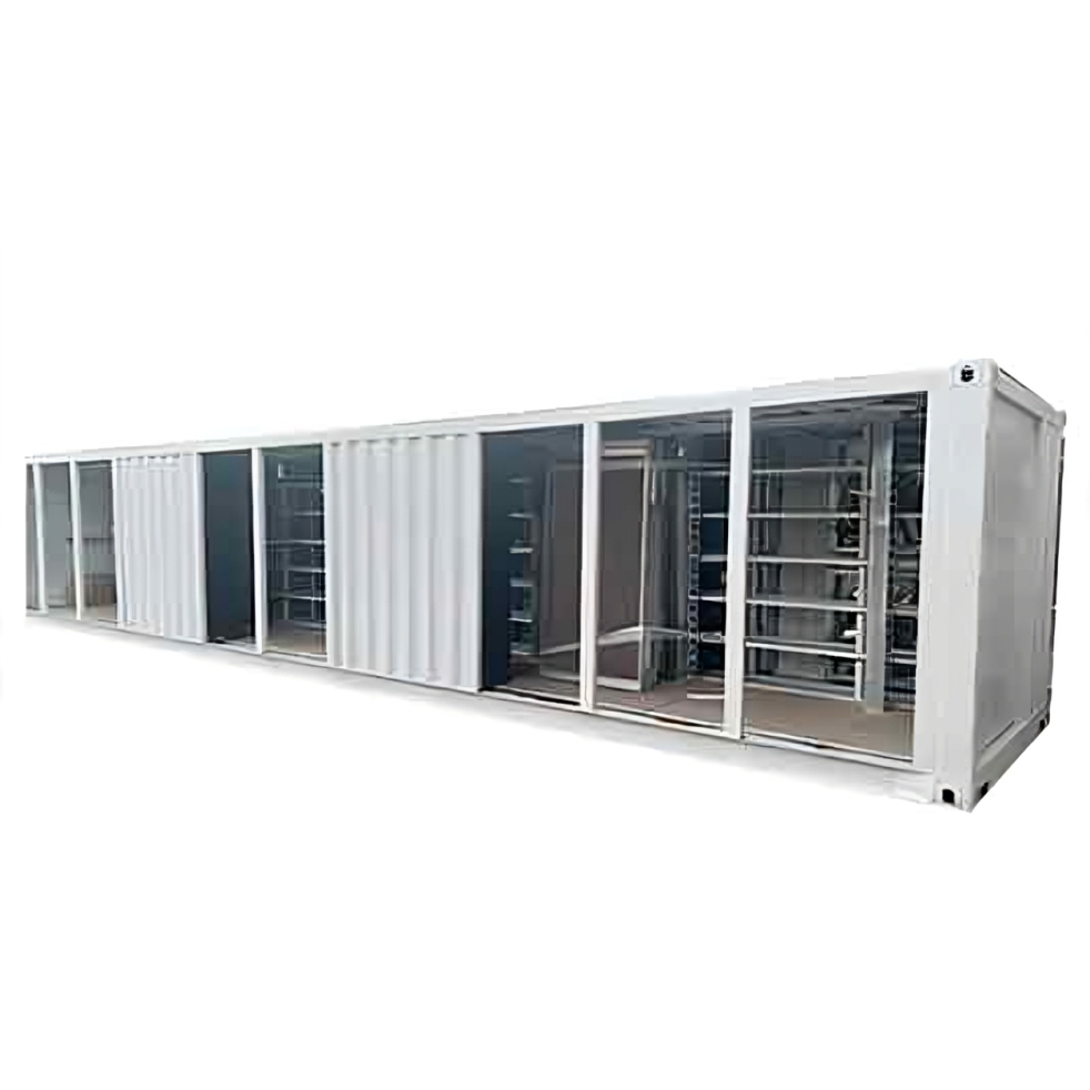 RhyBox 40ft Mining Container 1.2MW.Integrated Power Socket:220V 180A U ...
